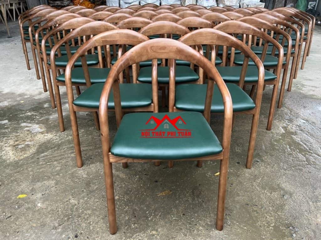 Ghế Coffee Neva gỗ co su – Nội Thất Phi Tuấn